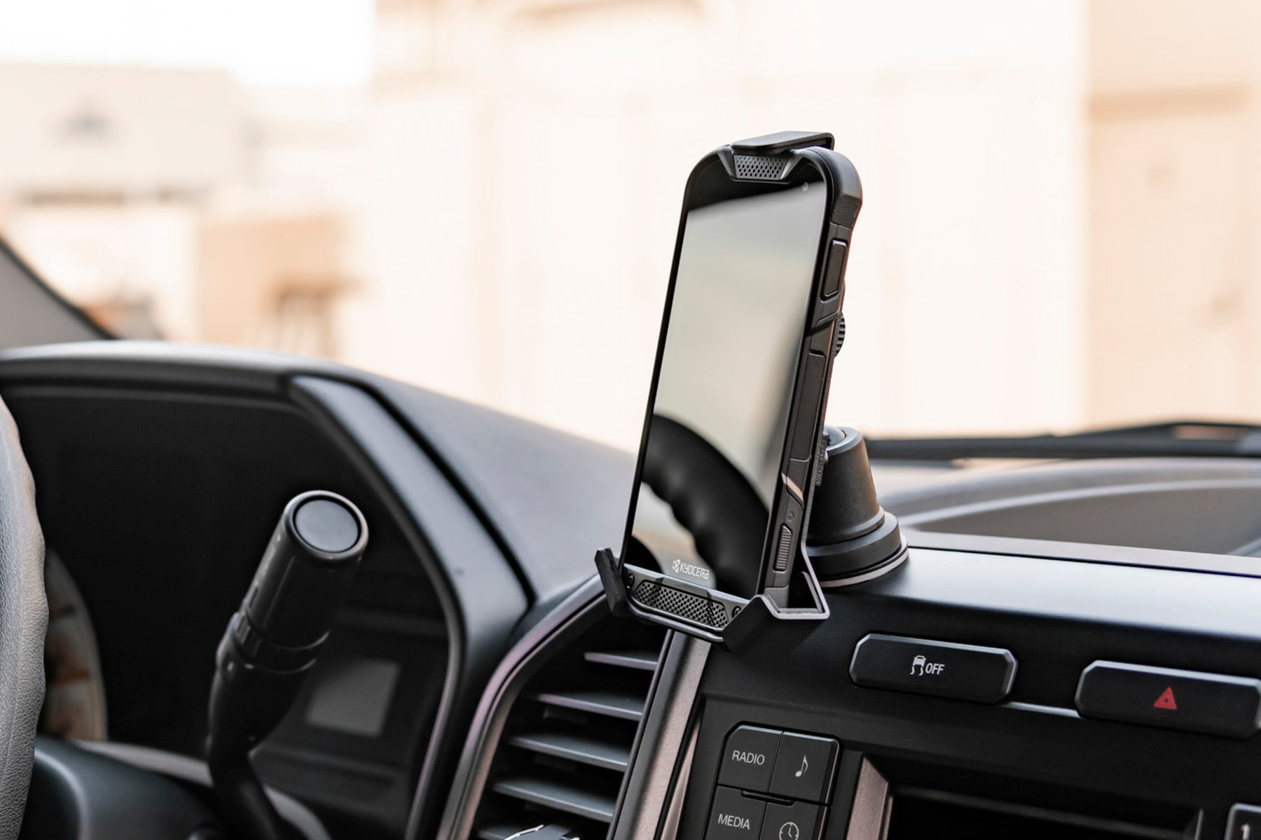 Mob Mount Magnetic - Phone Cradle for Dashboards & Closed Cab Vehicles